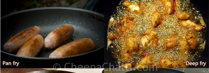 What's the difference between deep fry and pan fry?! - Chiara Giorleo