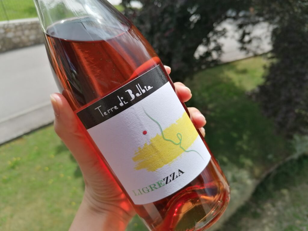 The dynamism of rosé such as Ligrezza by Terre di Balbia (Southern ...