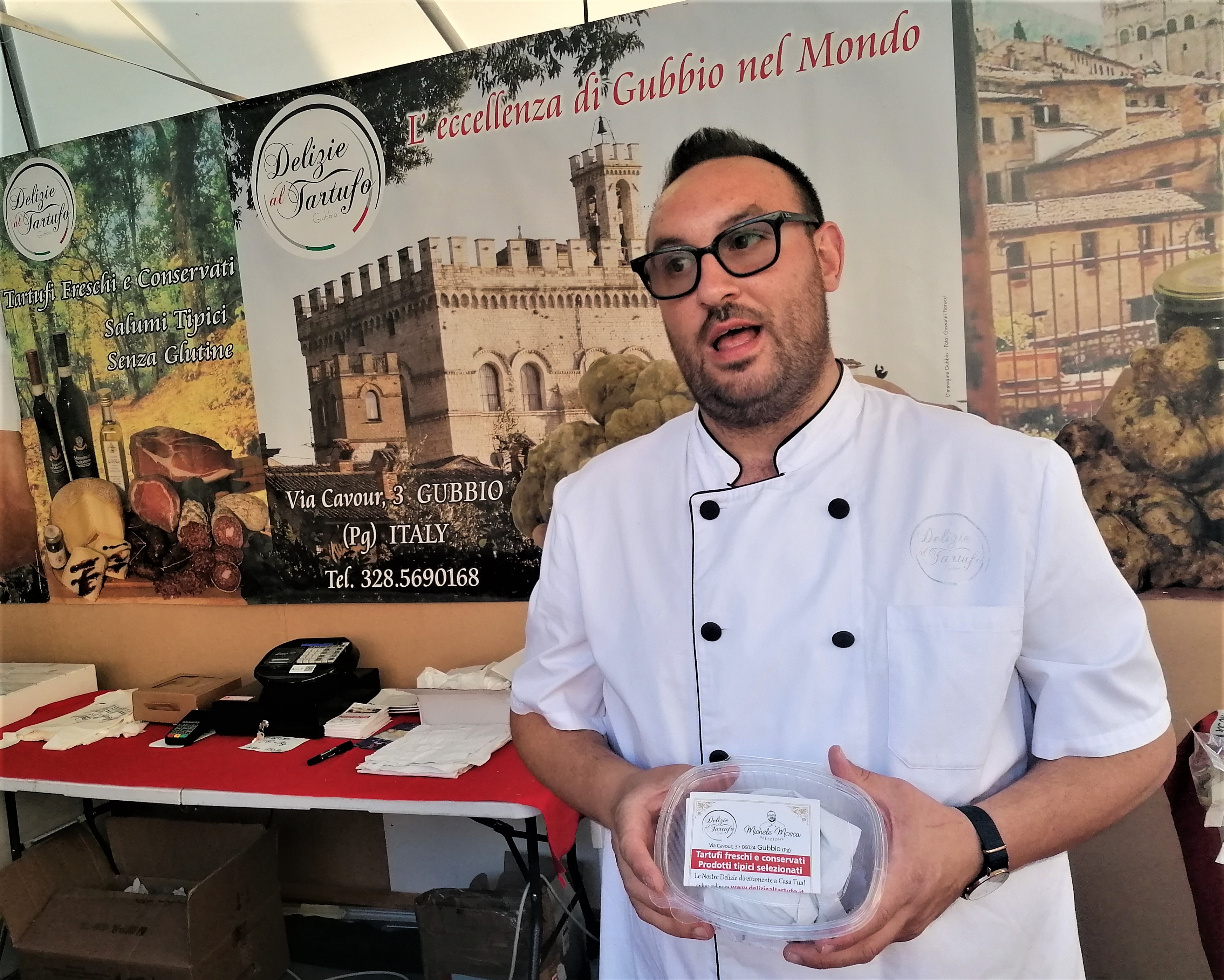 La mostra mercato del tartufo nero estivo di Gubbio e l’esperienza di ...